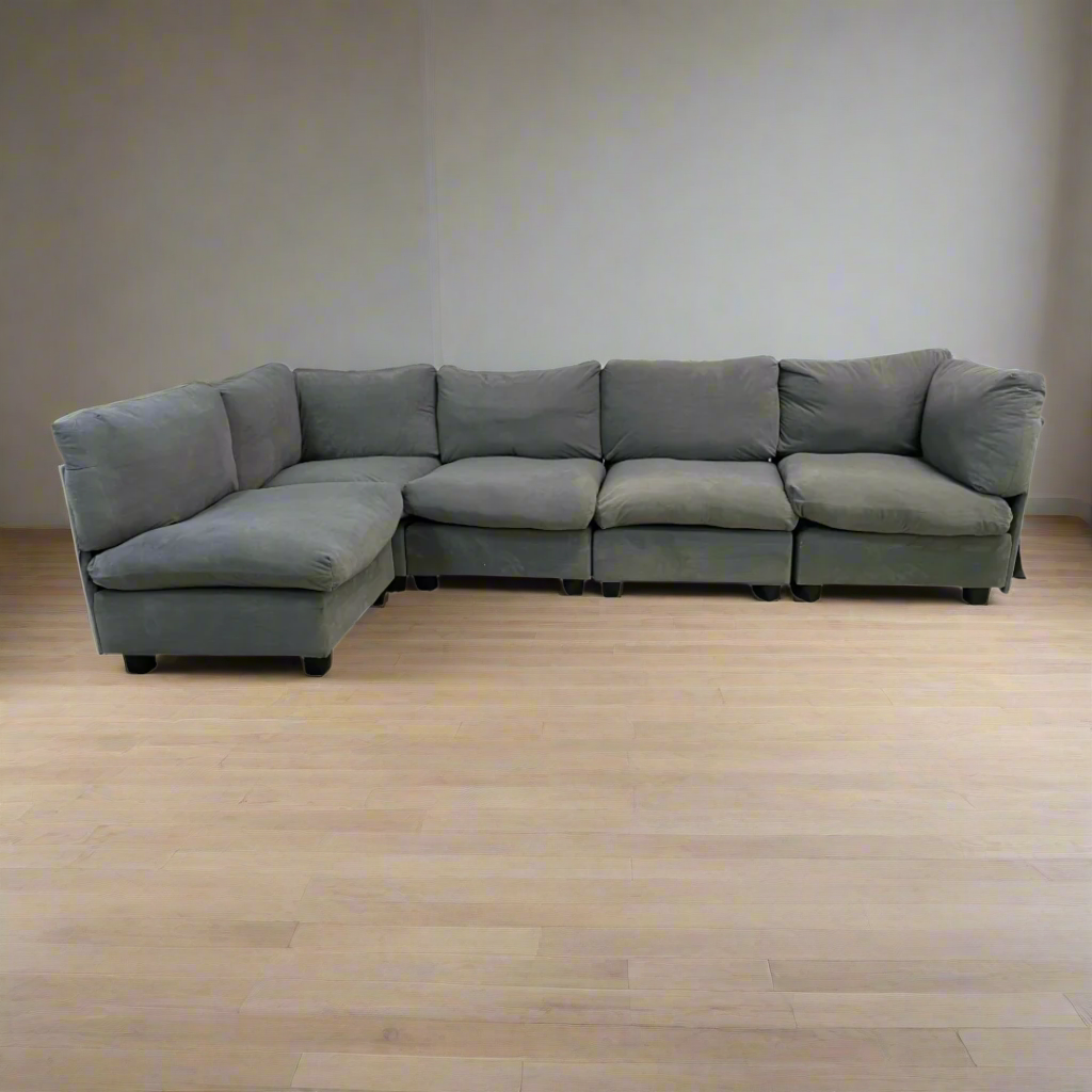 Gray Modular Sectional Couch – KyDeco